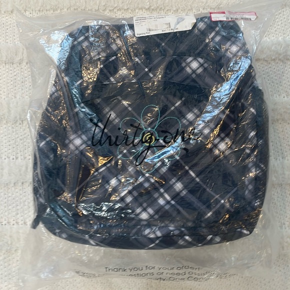 thirty-one | Bags | Thirty One Organizing Pack Pick Me Plaid Backpack ...